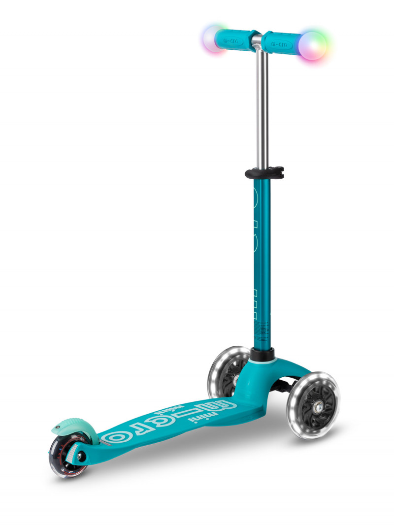Trottinette 3 roues Mini Micro Deluxe Magic Aqua - Micro Mobility