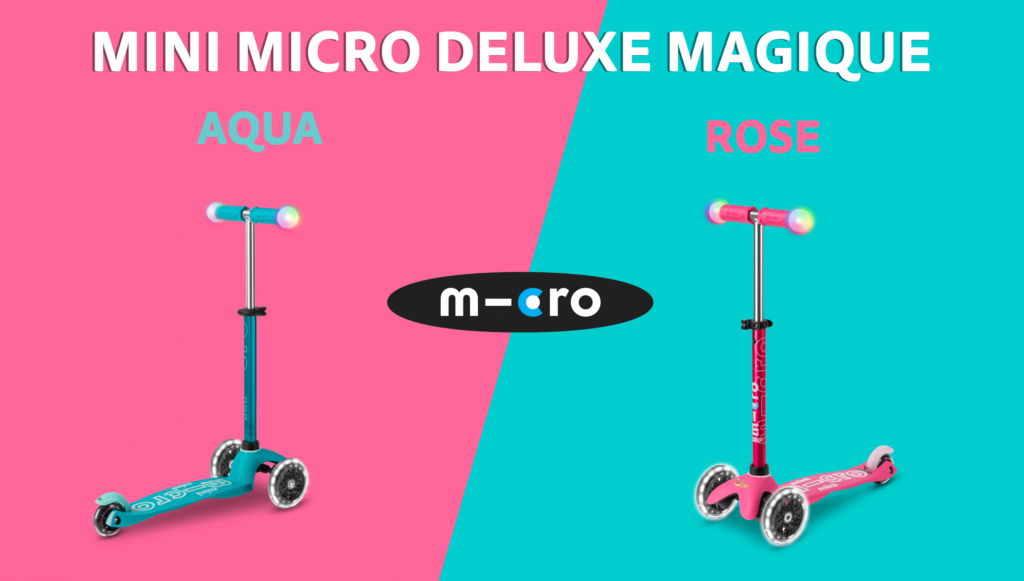 Nouveautés : Les Mini Micro Deluxe Magique Rose & Aqua