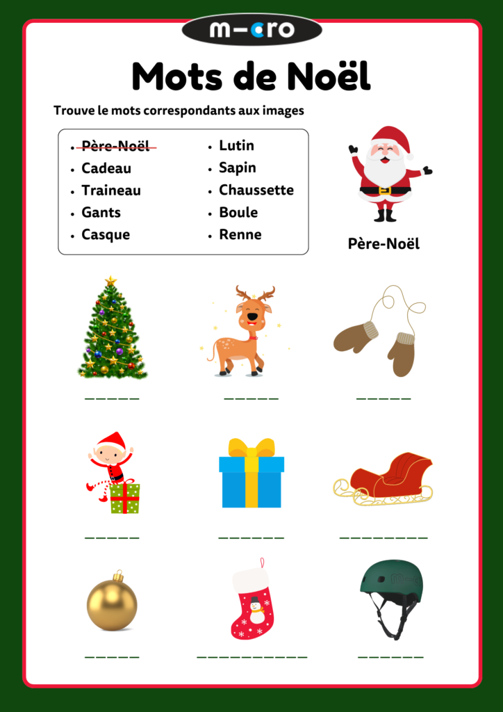 🎄Micro Noël : Des idées de jeux pour enfants à télécharger - We Are ...