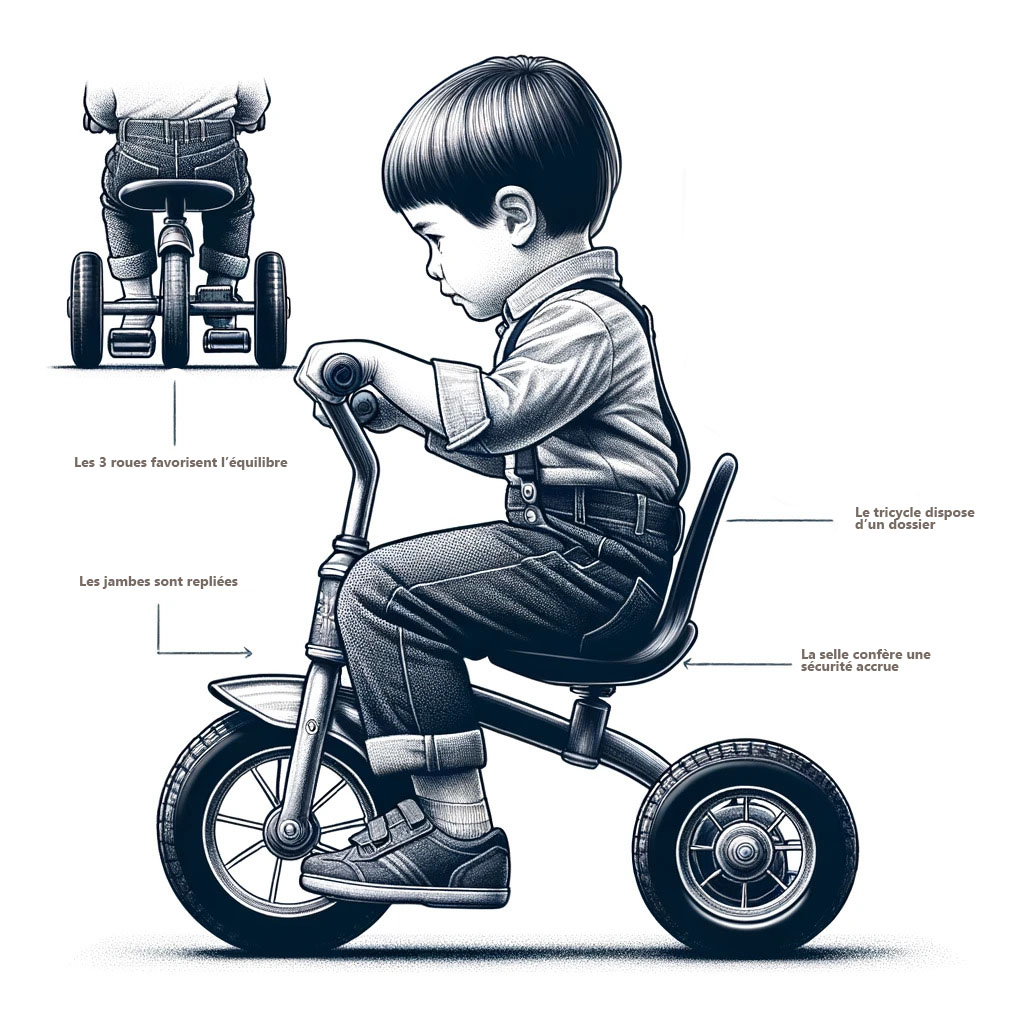 Draisienne ou tricycle pour enfants : Guide complet pour choisir